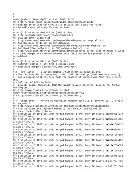 Lista De Servidores Validos Emule Muy Importante Pdf