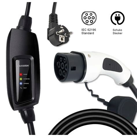 Incarcator Mobil Pentru Masini Electrice Hibride Tip Negru Kw Emag Ro