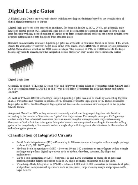 digital logic gates pdf logic gate cmos