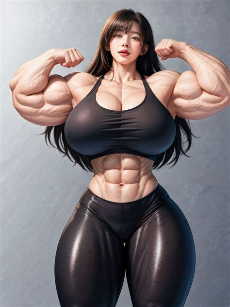 Ai Female Muscle By Hitman 47 On Deviantart