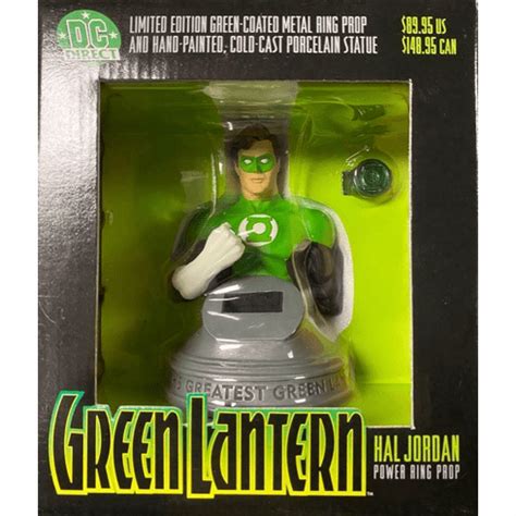 Dc Direct Green Lantern Hal Jordan Power Ring Prop Bust