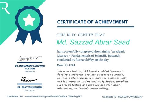 Md Sazzad Abrar Saad On Linkedin Alhamdulillah Delighted To Have