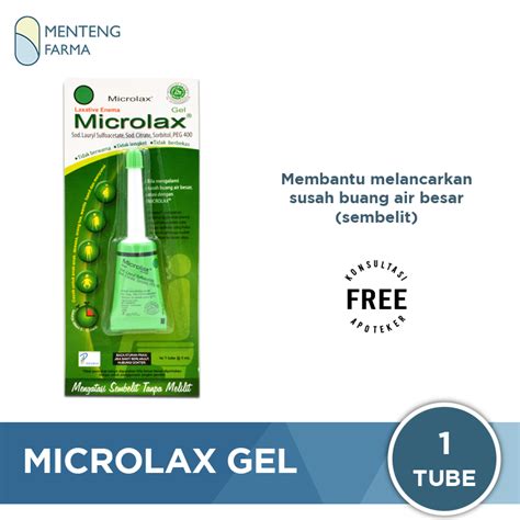 Microlax Gel 1 Tube Sembelit Konstipasi Susah Bab Apotek