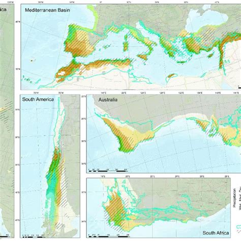 Mediterranean Csa And Csb K ̈ Ppen Climate Types After Nahal 1981
