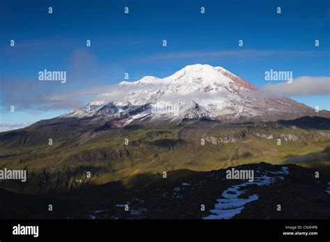 Volcán Chimborazo la montaña más alta de Ecuador Ecuador los Andes
