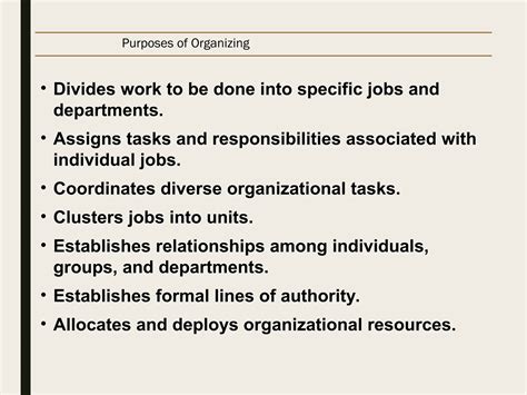 Lecture23organizationalstructuredesignppt