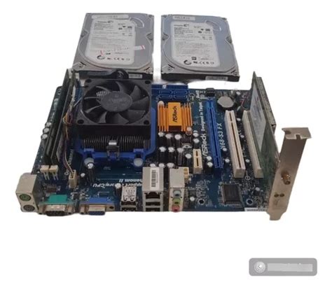 Placa Asrock N68 S3 Fx Socket Am3 Ddr3 Parcelamento Sem Juros