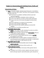 Microbiology Chapter 13 Notes Summer 2018 Docx Chapter 13