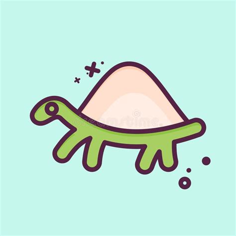Icon Turtle Related To Domestic Animals Symbol Simple Design Editable