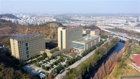 杭州市西溪医院航拍素材4k视频素材下载