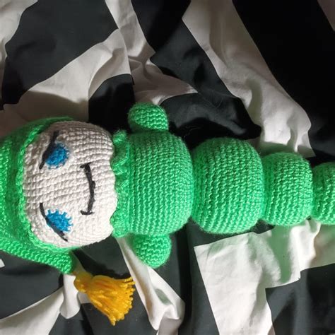 Pdf Crochet Pattern Gloworm Crochet Pattern Amigurumi Pattern 90