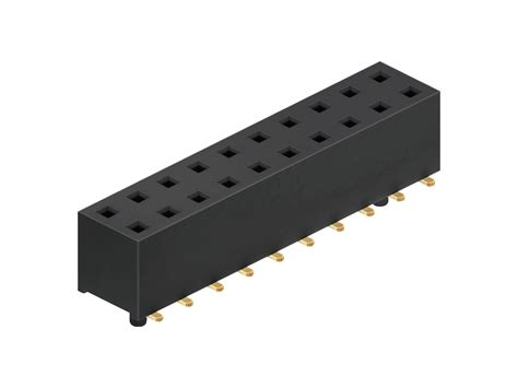 200mm Pcb Socket Double Rows Smd Type With Capandh45 2207sm Xxg 45 Xx