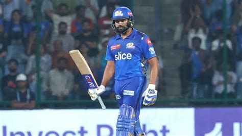 Ipl 2023 Dc Vs Mi In Photos Rohit Sharma Slams Fifty As Mumbai Indians
