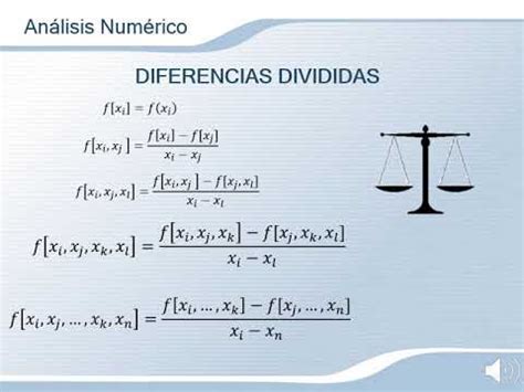 Interpolación Numérica Método De Newton Con Diferencias Divididas