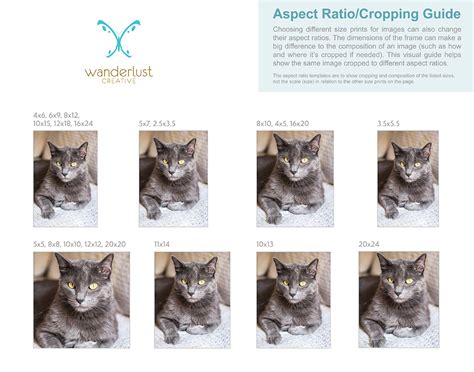 Print Cropping Guides Wanderlust Creative Wanderlust Creates