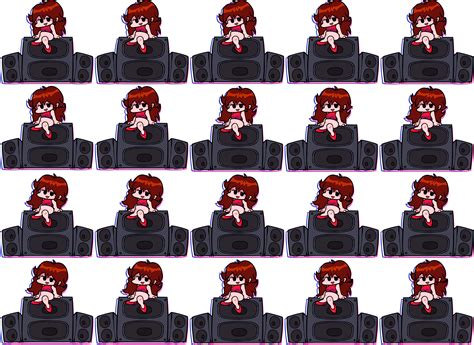 View 9 Sprite Sheet Friday Night Funkin Sprites Girlfriend Bellwaque