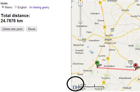 Measure Straight Line Distance In Google Map