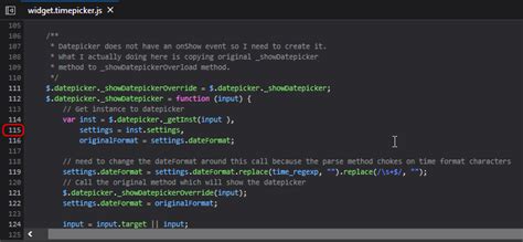 Set Datepicker Attributes In IG Oracle Forums