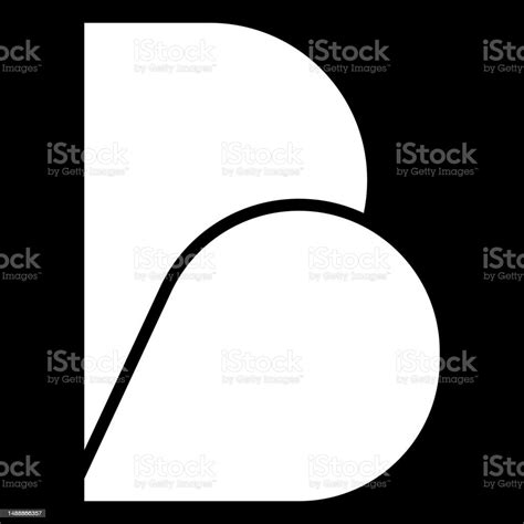 Logo B Minimal Icône Dune Lettre Db Sur Fond De Luxe Idée De Logo Basée