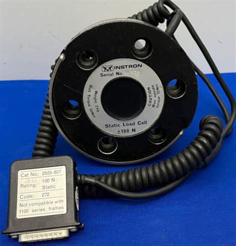 Shop Instron Static Load Cell Tensile Tester 2525 807 Rating 100n Static Backed By A 1 Year