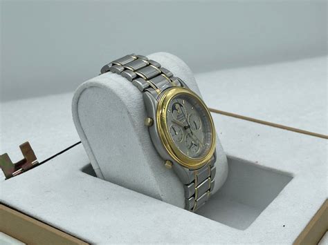 Seiko Ref 7t36 6a30 Chronograph Moonphase Alarm Date No