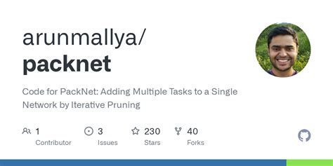 GitHub Arunmallya Packnet Code For PackNet Adding Multiple Tasks To A Single Network By