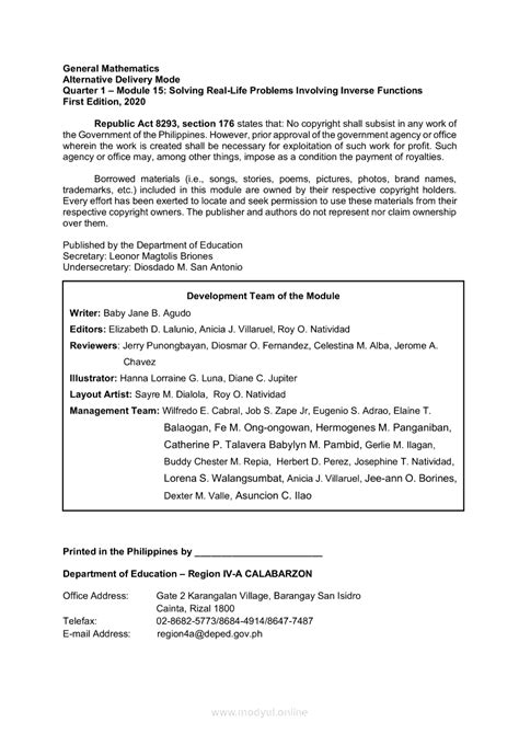 general mathematics module 15 solving real life problems involving