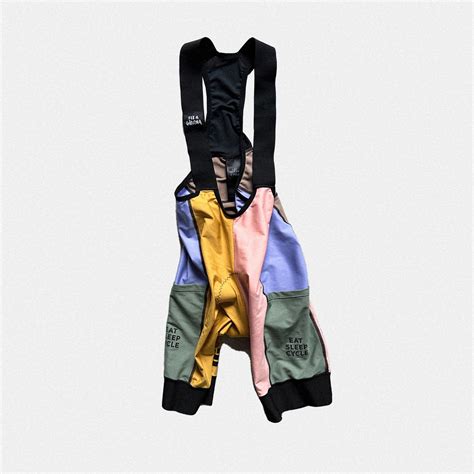 Eat Sleep Cycle Gravel Bib Short Multi Coloured Women Eat Sleep Cycle