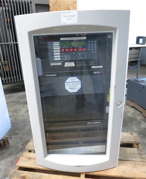 Simplex 4100 Es Fire Alarm Controller Panel 4100 9111 Master 4100 2300 Expansion Dw5834 1