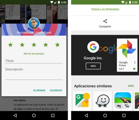 Google Play se desvincula de Google ahora todo el mundo puede hacer reseñas