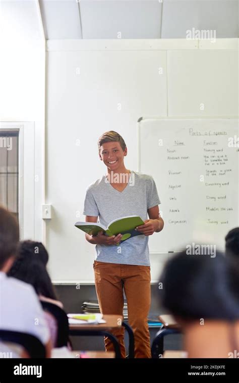 Oral Assignments Are A Great Way To Build Confidence A Young Schoolboy