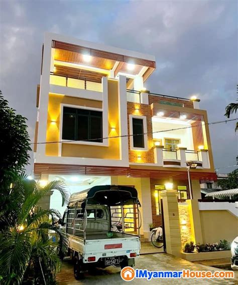 မြောက်ဒဂုံ 28ရပ်ကွက် ရှိ လုံးချင်းအိမ်အသစ်ရောင်းမည် For Sale