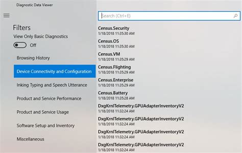 Windows 10 Preview Brings Clearer Diagnostic Data Collection