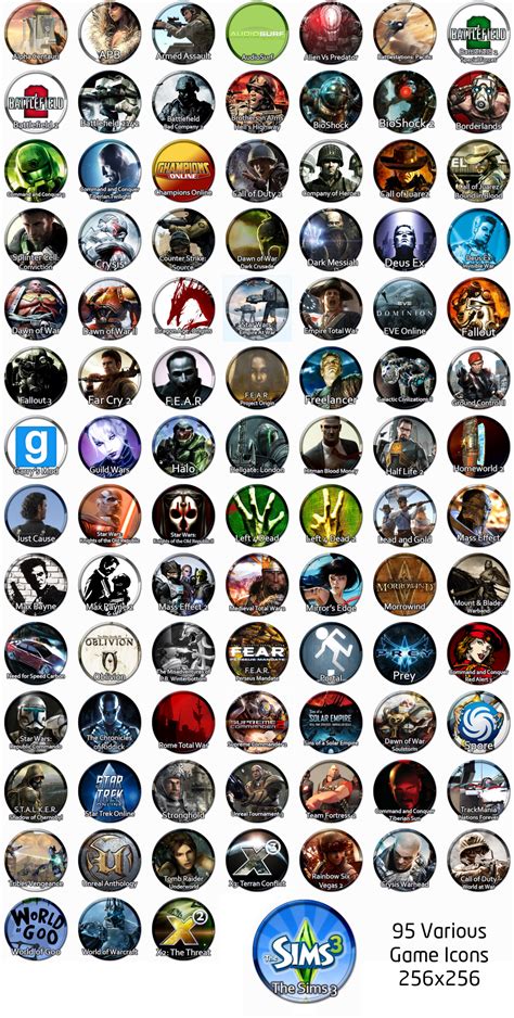 95 Game Icons By Titch Ix On Deviantart