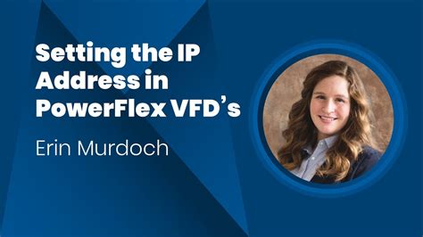 Setting The Ip Address In A Powerflex Drive Youtube