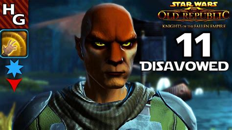 SWTOR KotFE Ch 11 Disavowed Jedi Consular Male YouTube