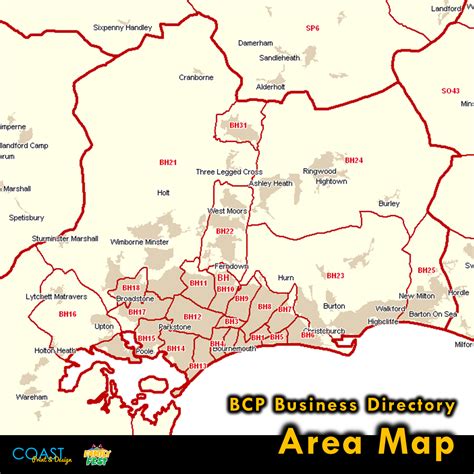 Joyful Print Bcp Business Directory Area Map 🗾 Weve
