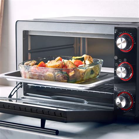 Vonshef Mini Oven 28 Litre Cooker Grill Baking Cooking Roast Table Top