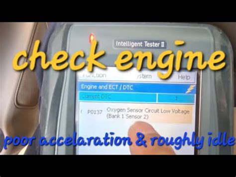 How To Fix Fault Code P0137 Oxygen Sensor Circuit Low Voltage Poor Acceleration And Roughly