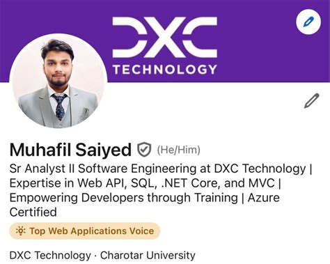 Muhafil Saiyed On Linkedin Webdevelopment Techexcellence Professionalrecognition Topbadge