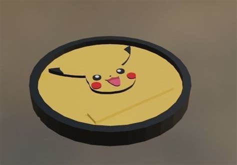 Pikachu Token Free D Model Cgtrader