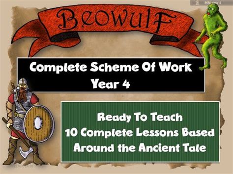 Beowulf Complete English Unit Teaching Resources