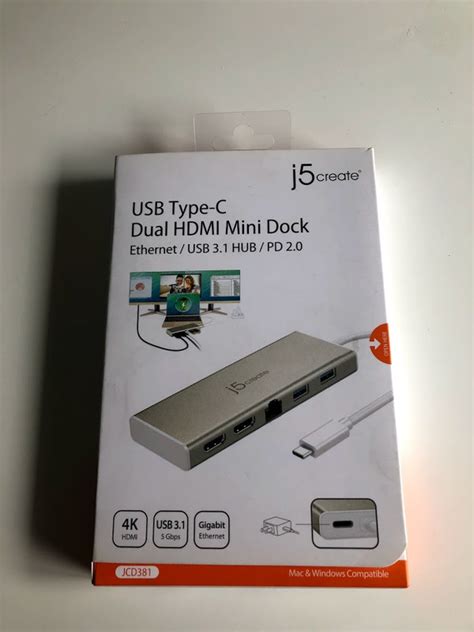For Sale Usb Type C Dual Hdmi Mini Dock Peripherals Carbonite