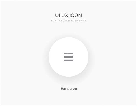 Premium Vector 3d Website Navigation Hamburger Menu Icon Website And Mobile App Menu Symbol