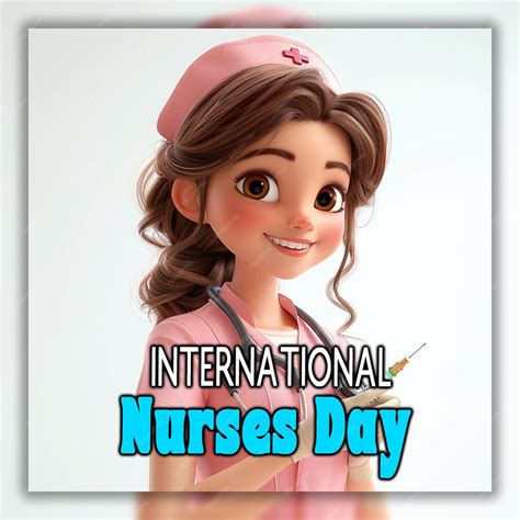 Premium Psd International Nurses Day Background