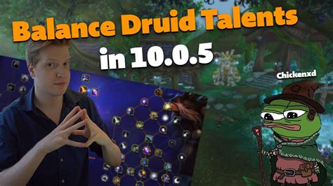 Balance Druid 1005 Talents Explained Youtube