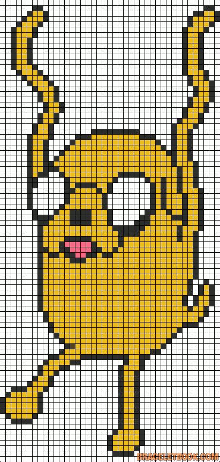 Minecraft Pixel Art Adventure Time Template