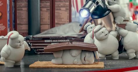 Paul Rudd Goes Up Against Some Stay Puft Marshmallow Men In The