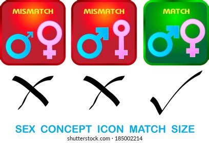 Sexual Concept Icon Match Size Vector Stock Vector Royalty Free 185002214 Shutterstock