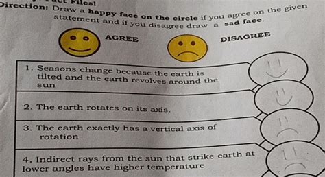 Direction Draw A Happy Face On The Circle If Studyx